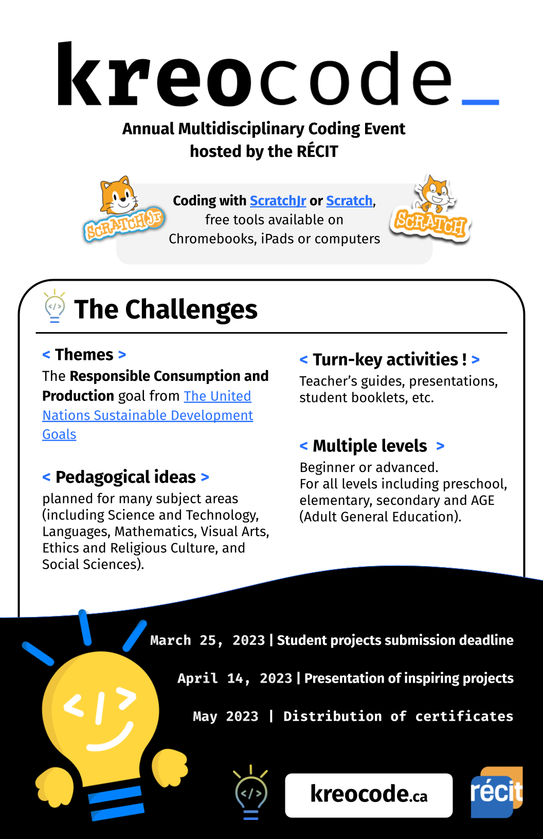 Challenges – Kreocode